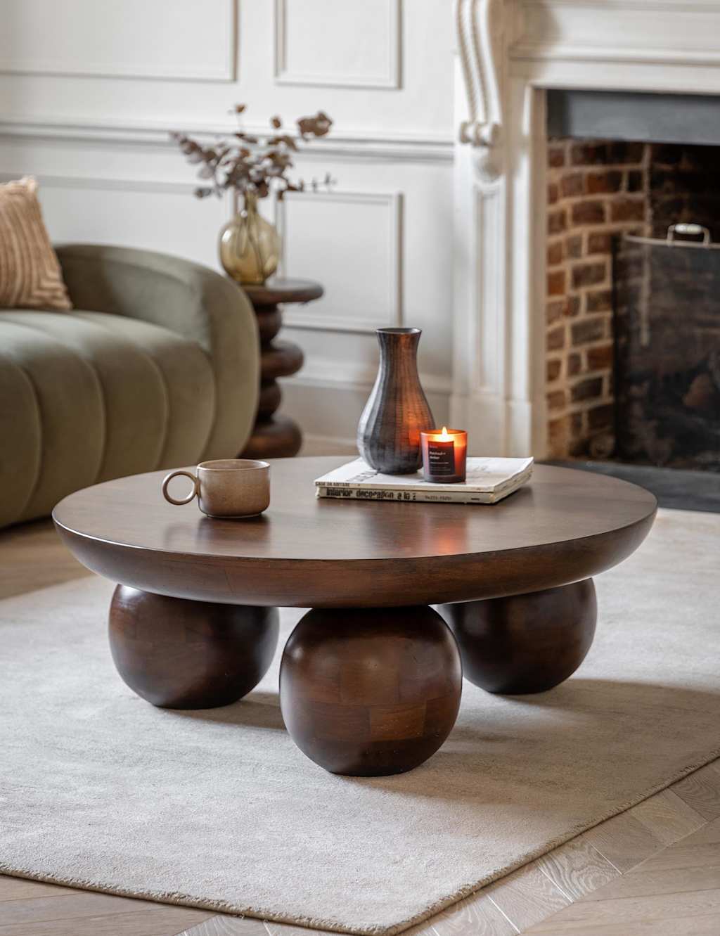 Sculpt Round Coffee Table | Gallery Direct | M&S