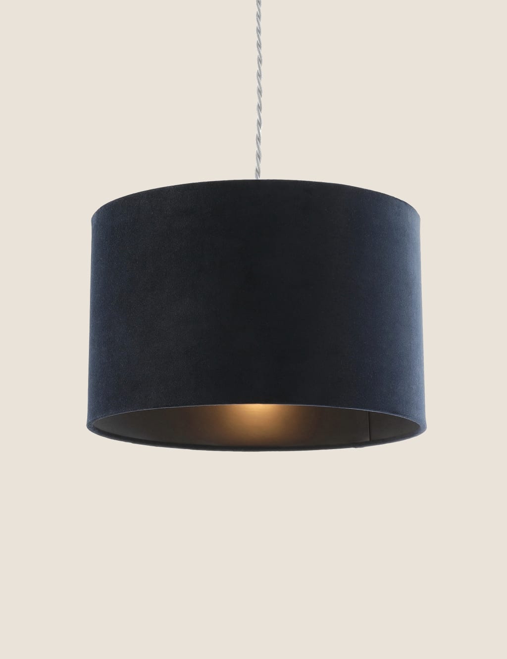 Velvet Lamp Shade | M&S Collection | M&S