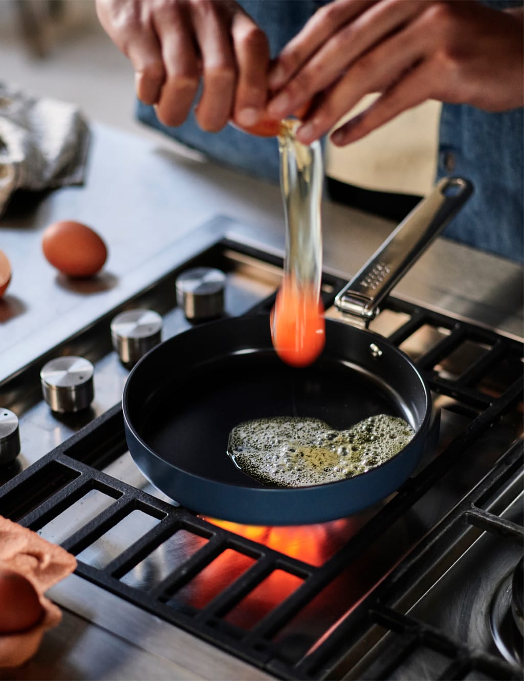 Space Ceramic 24cm Non-Stick Frying Pan | Joseph Joseph | M&S