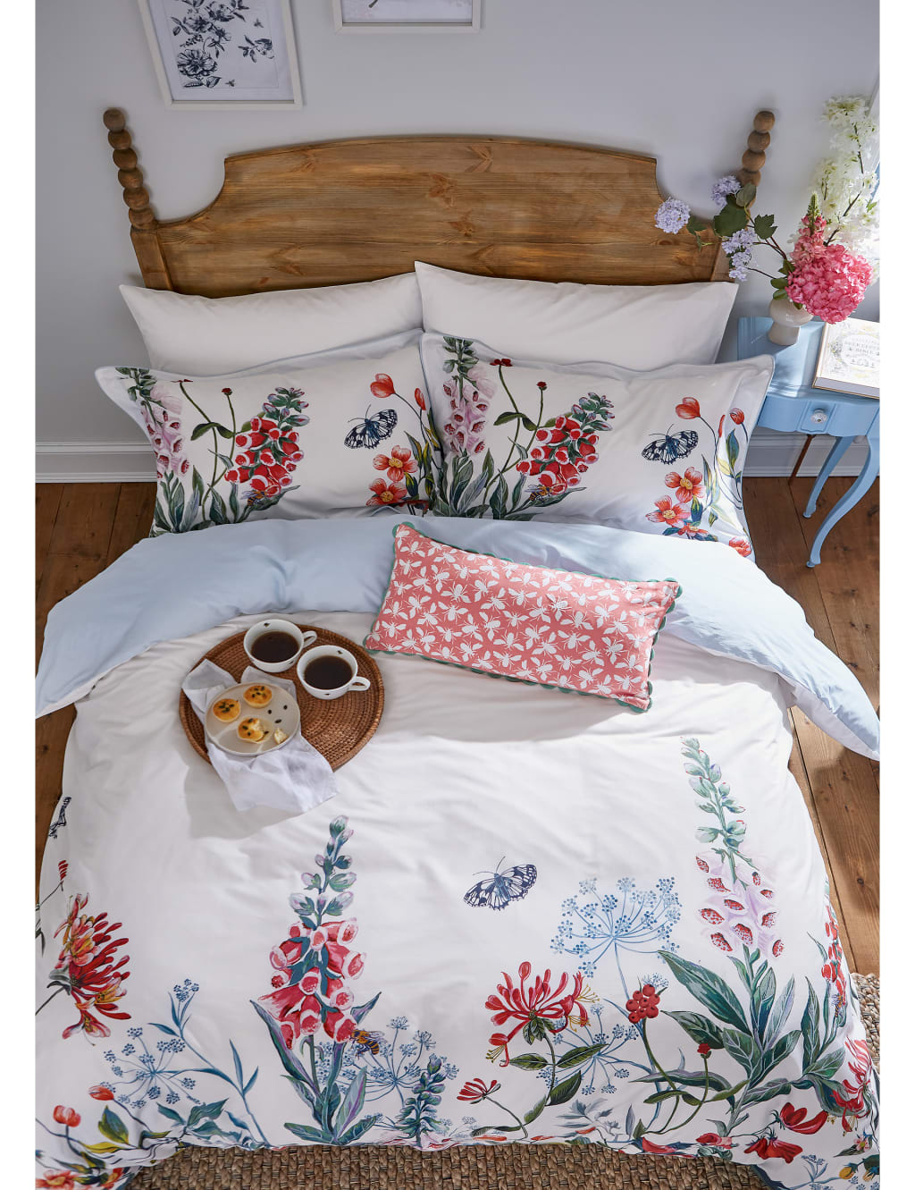 Pure Cotton Permaculture Bedding Set | Joules | M&S