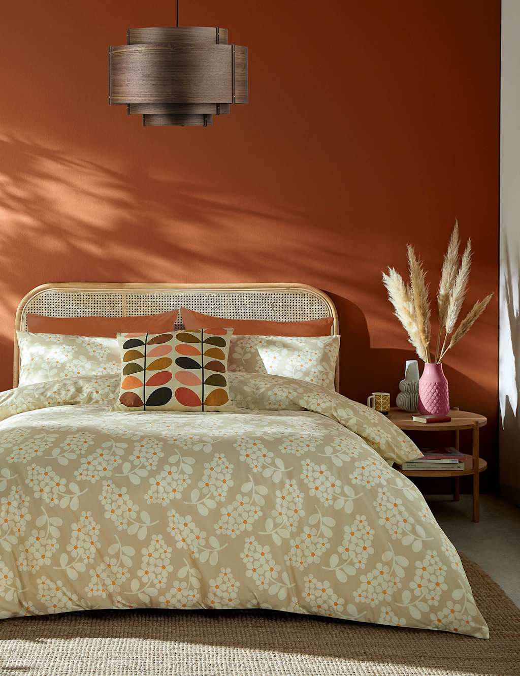 Pure Cotton Wisteria Bedding Set | Orla Kiely | M&S