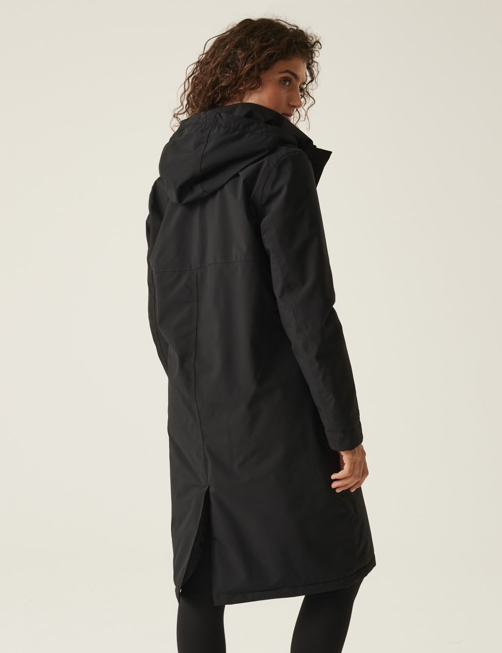 Yarli Waterproof Hooded Longline Raincoat | Regatta | M&S