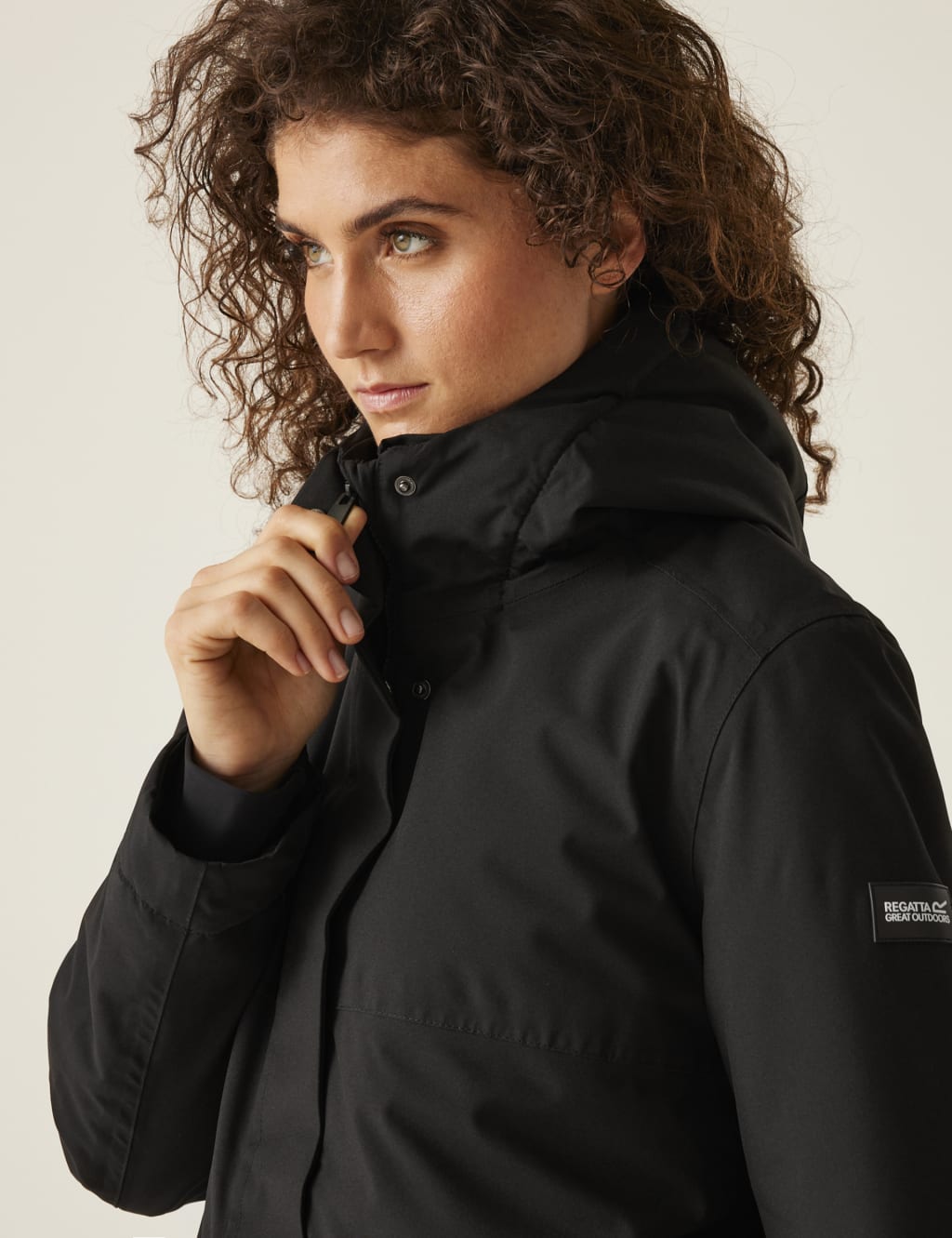 Yarli Waterproof Hooded Longline Raincoat | Regatta | M&S