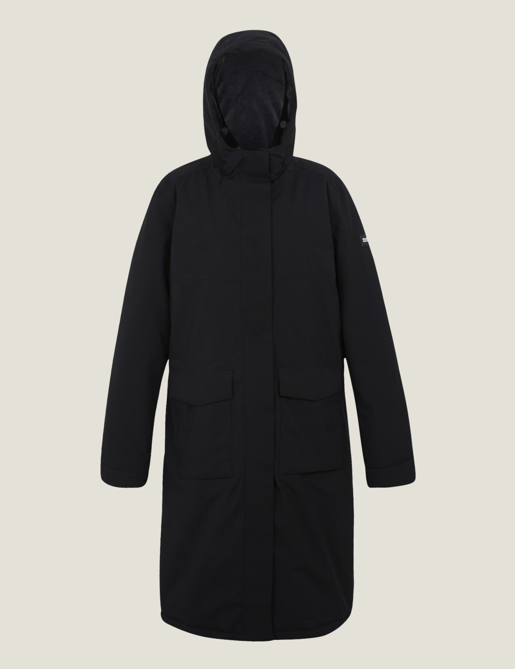 Yarli Waterproof Hooded Longline Raincoat | Regatta | M&S