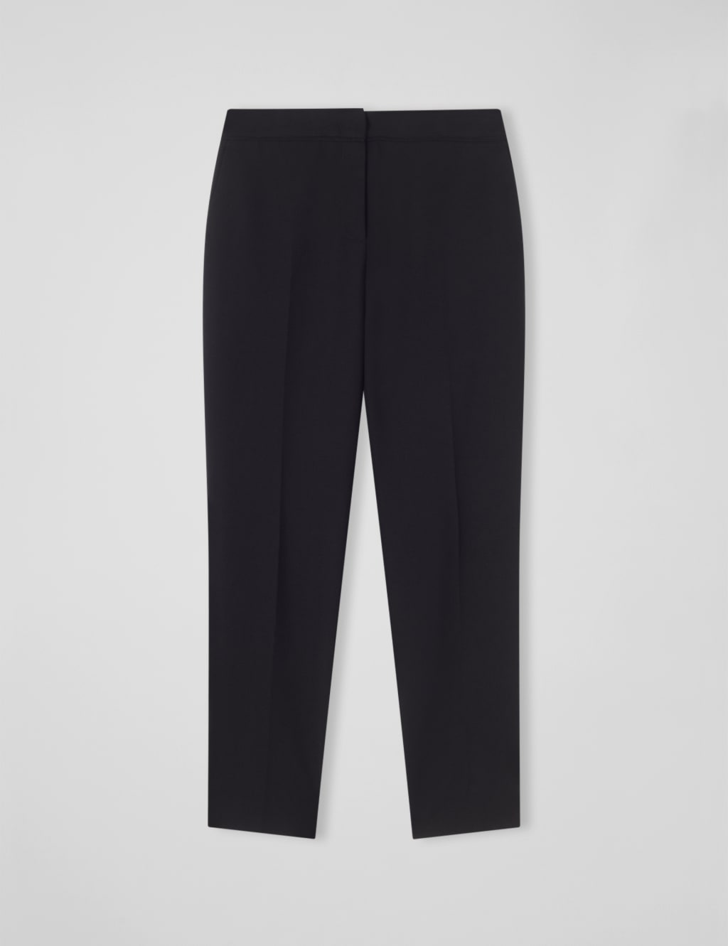 Crepe Tapered Ankle Grazer Trousers