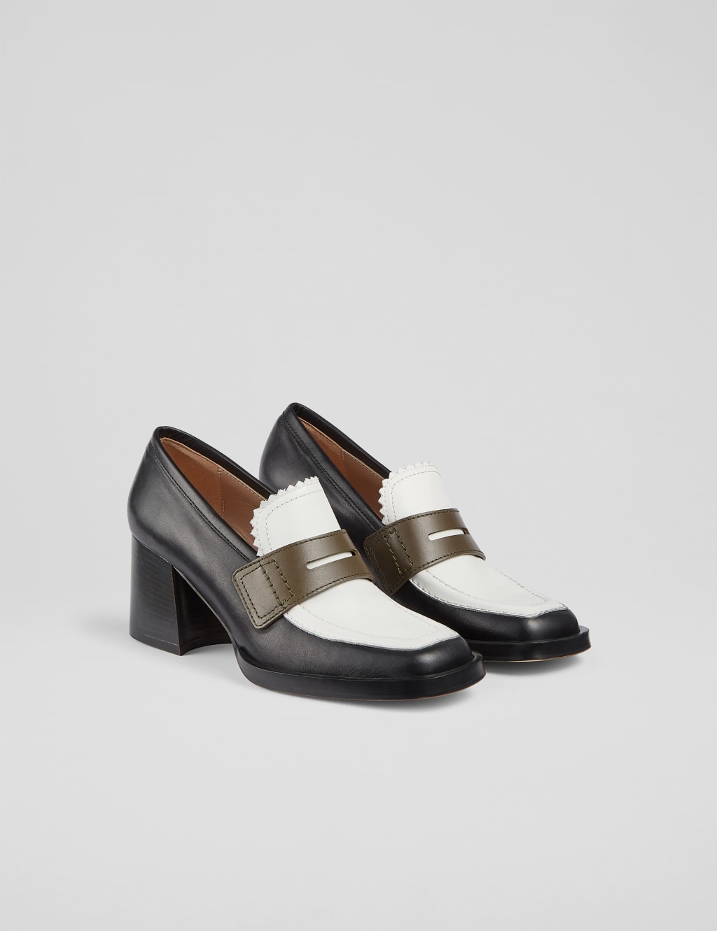 Joss Multi Chunky Heel Welt Loafer | LK BENNETT | M&S
