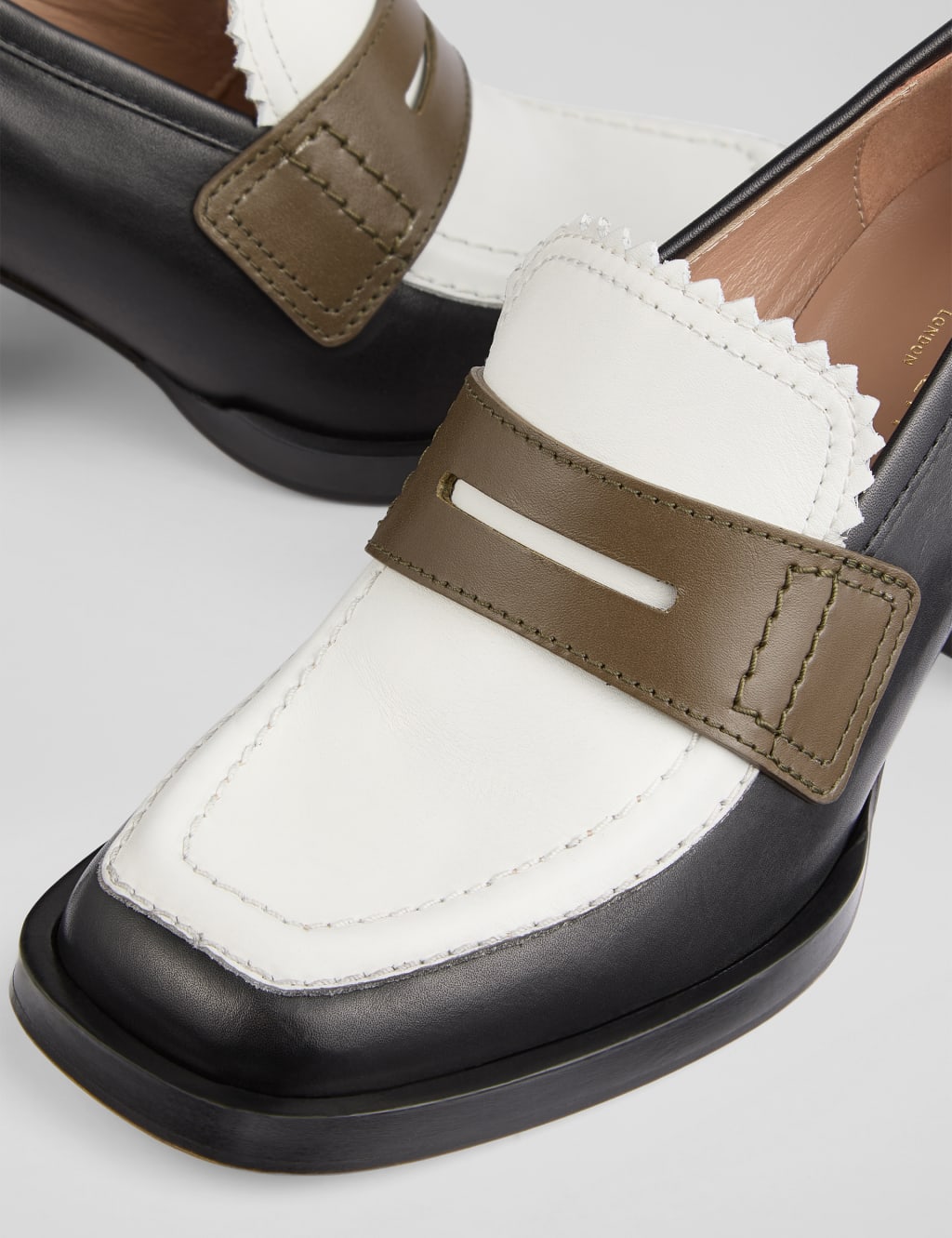 Joss Multi Chunky Heel Welt Loafer | LK BENNETT | M&S
