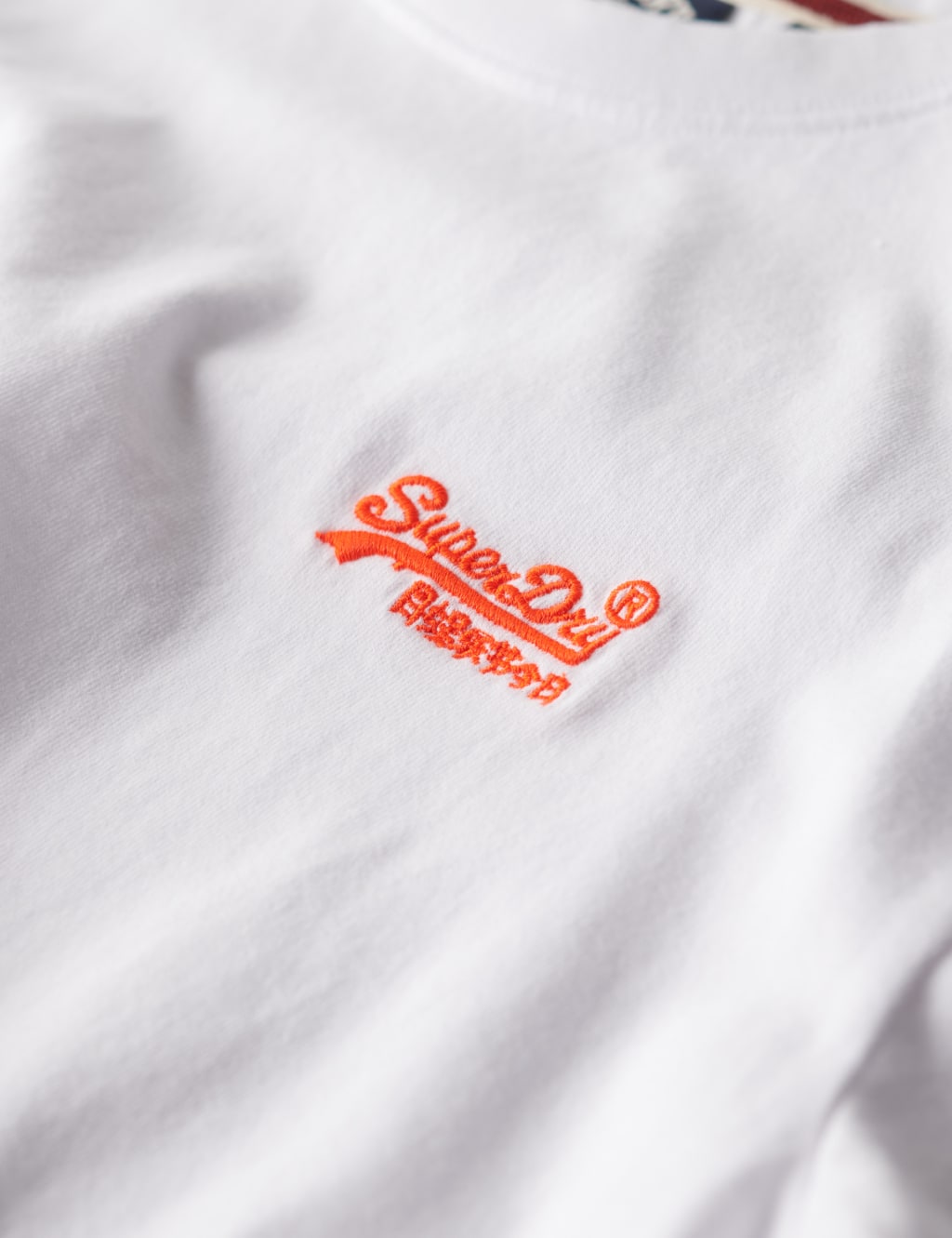 Slim Fit Pure Cotton Crew Neck Logo T-Shirt | Superdry | M&S