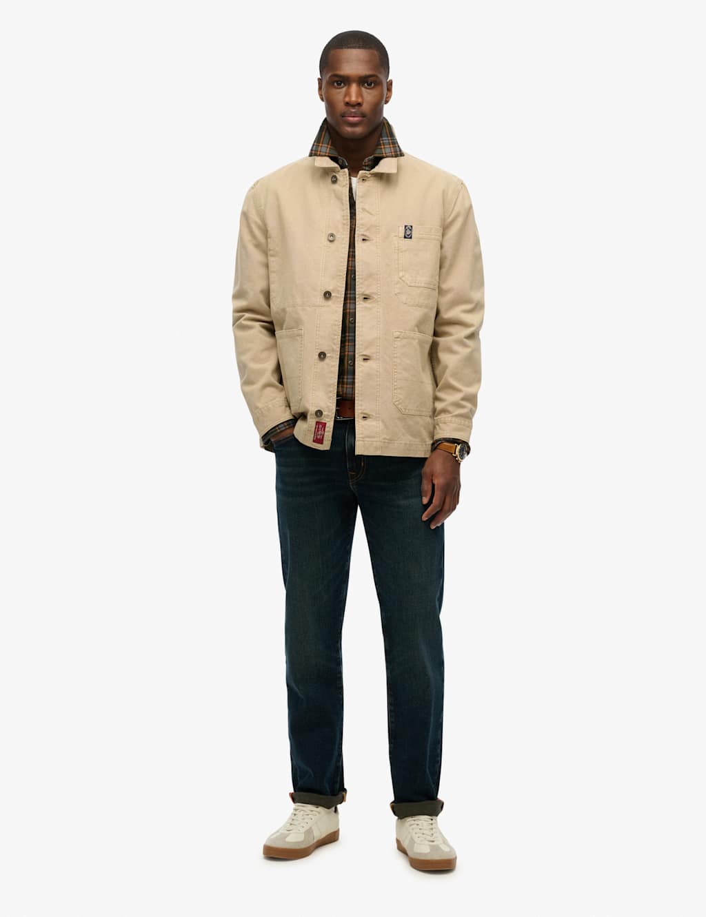 Canvas Utility Jacket | Superdry | M&S