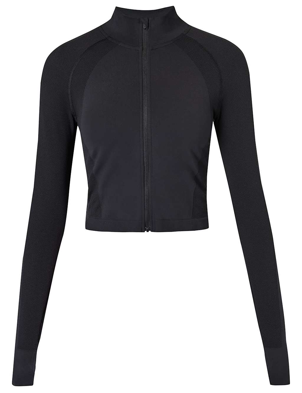 Athlete Seamless Zip Up Cropped Jacket | Sweaty Betty | M&S