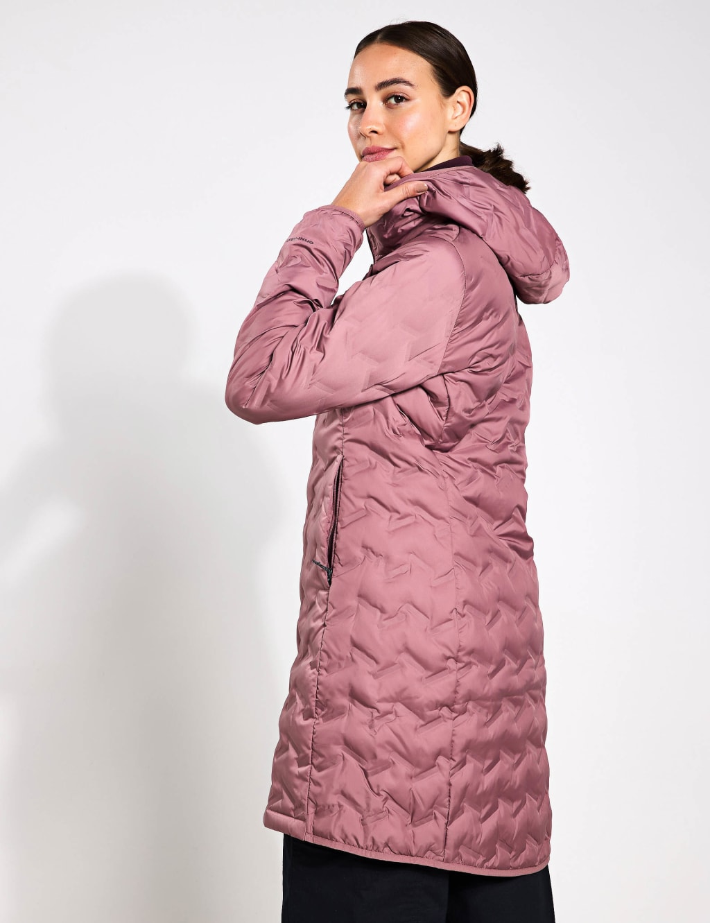Delta Ridge Down Longline Puffer Jacket | Columbia | M&S