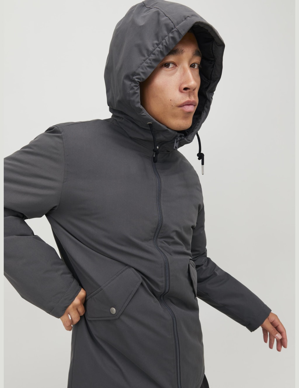 Hooded Parka Jacket Jack And Jones Mands