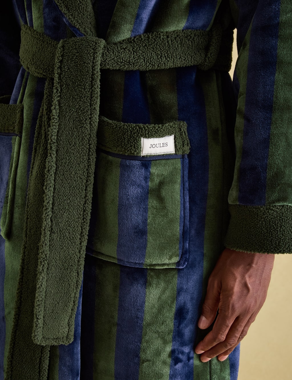 Striped Dressing Gown | Joules | M&S