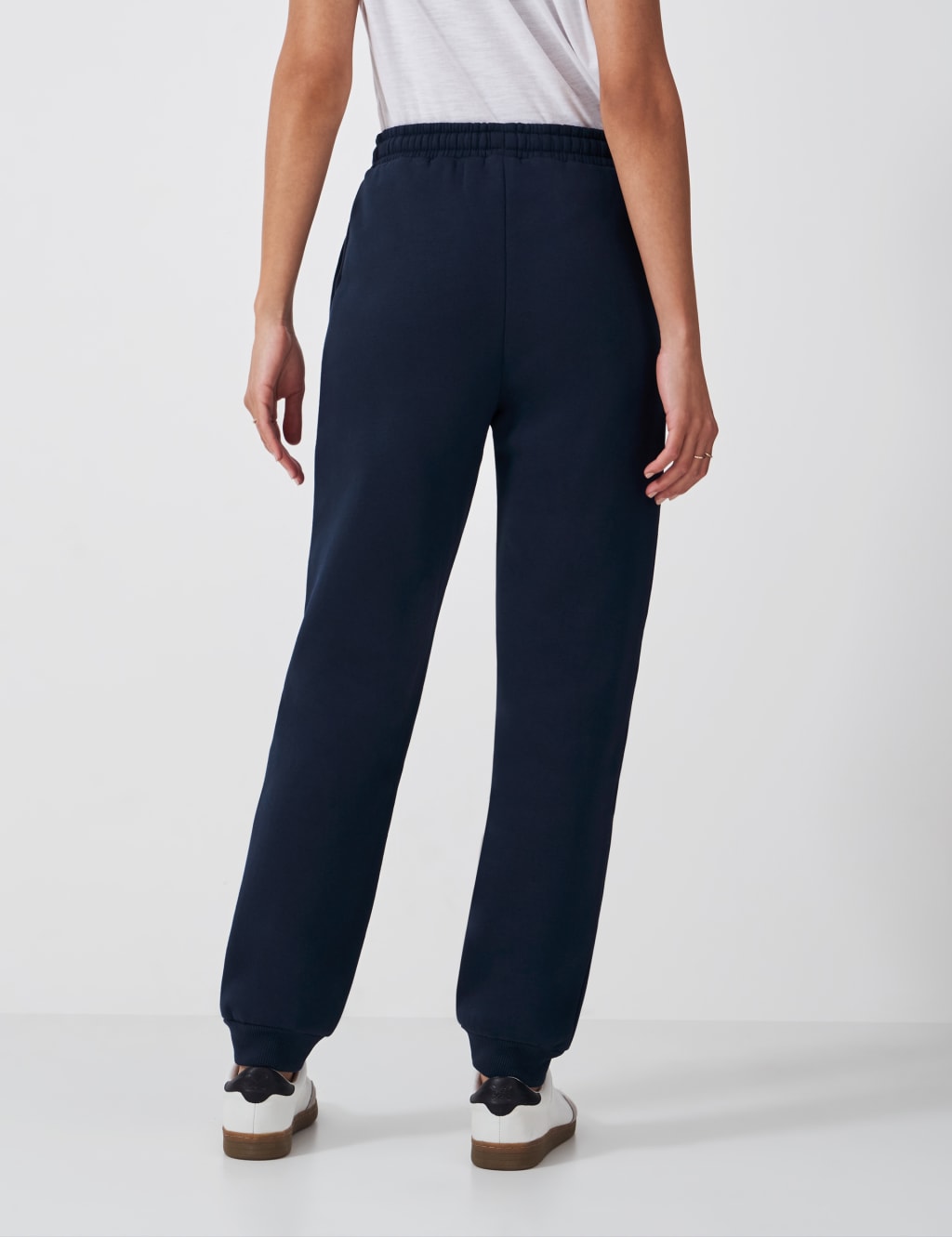 Cotton Rich Tapered Joggers | Crew Clothing | M&S