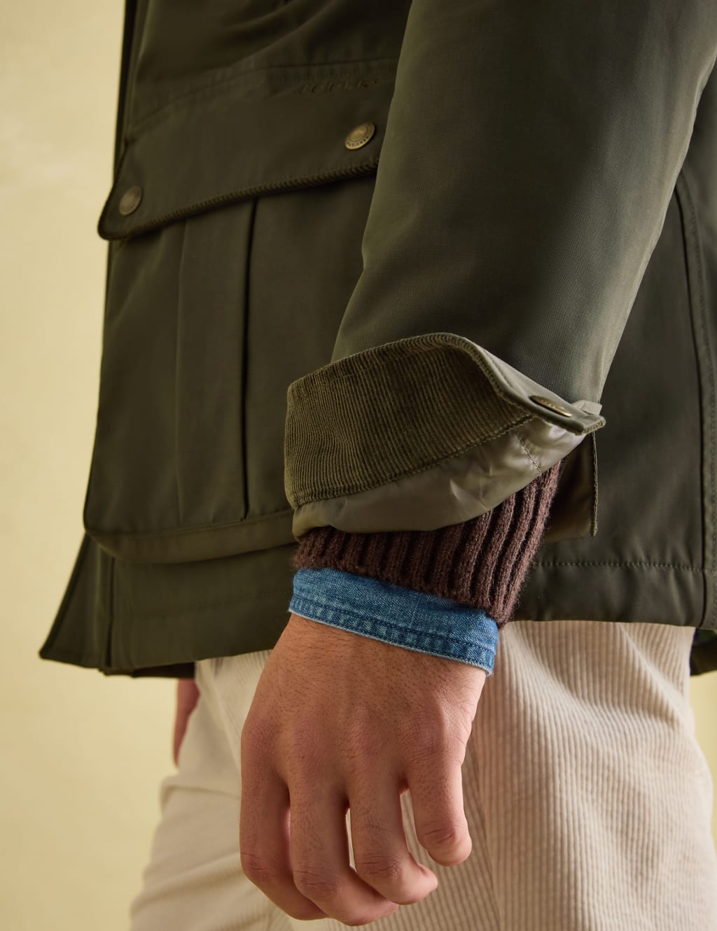 Cotton Rich Overcoat | Joules | M&S