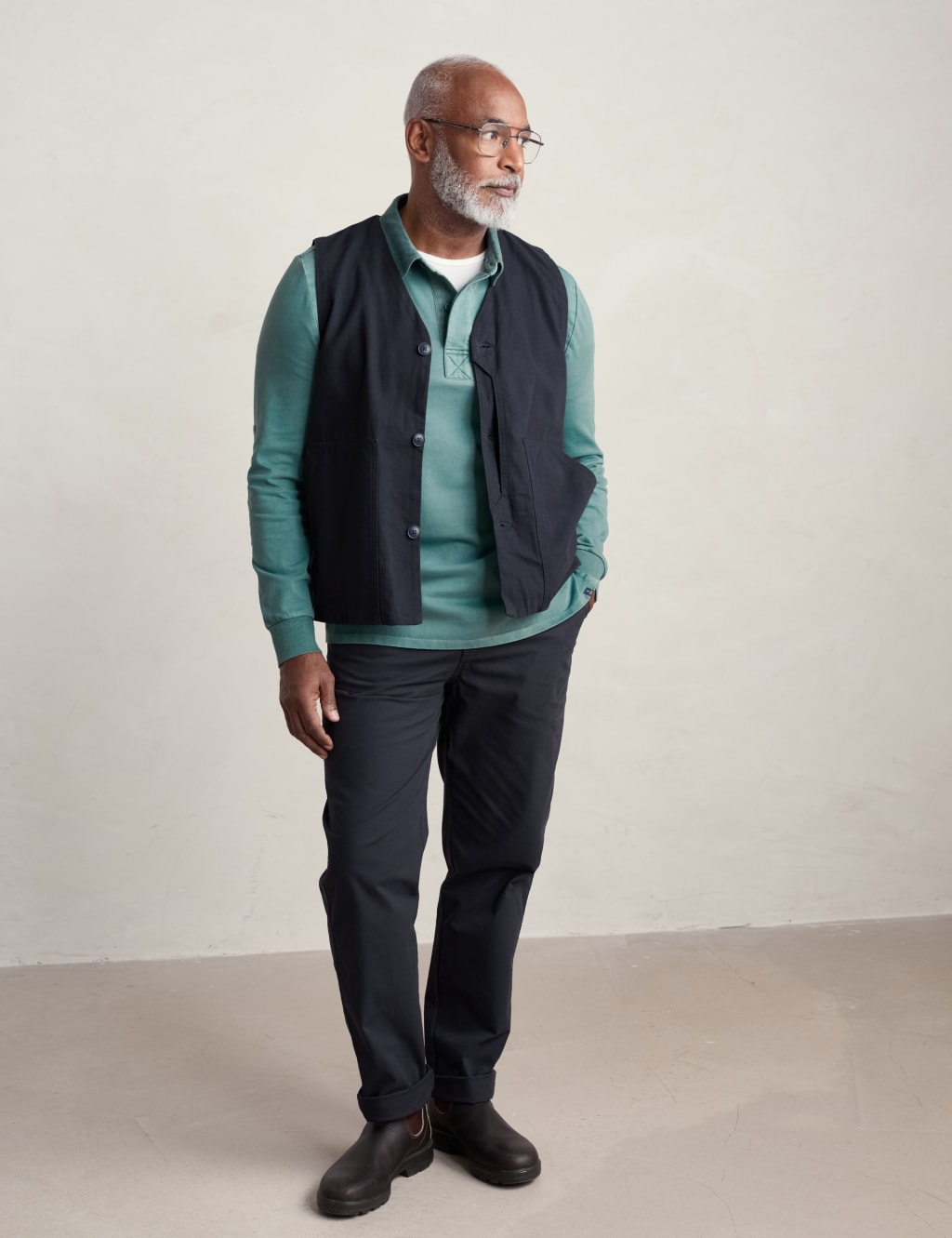 Cotton Long Sleeve Rugby Top | Seasalt Cornwall | M&S