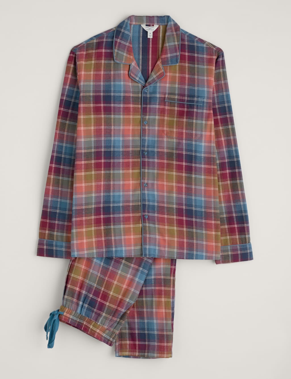 Pure Cotton Checked Pyjama Set | Seasalt Cornwall | M&S