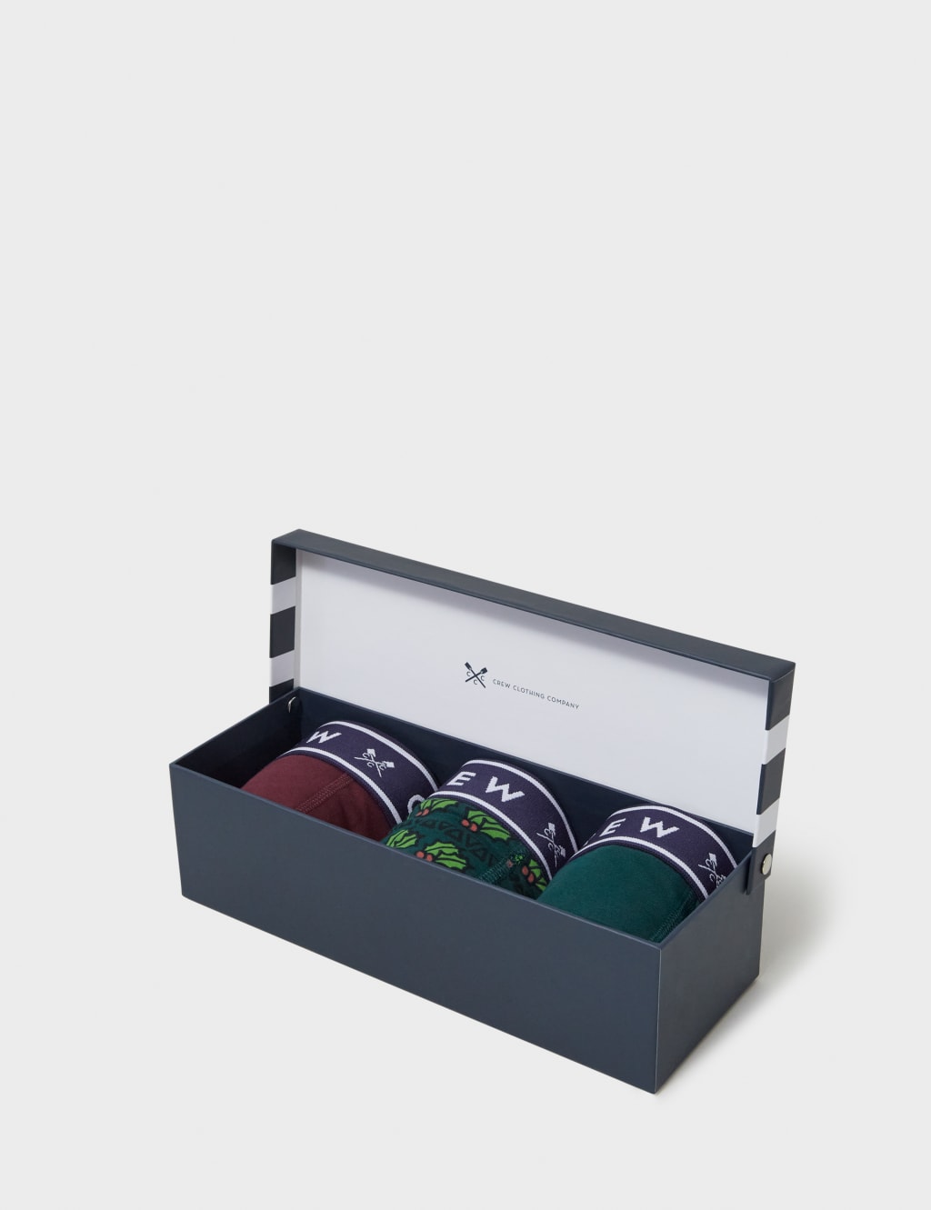 3pk Cotton Rich Pattern Boxers | Crew Clothing | M&S