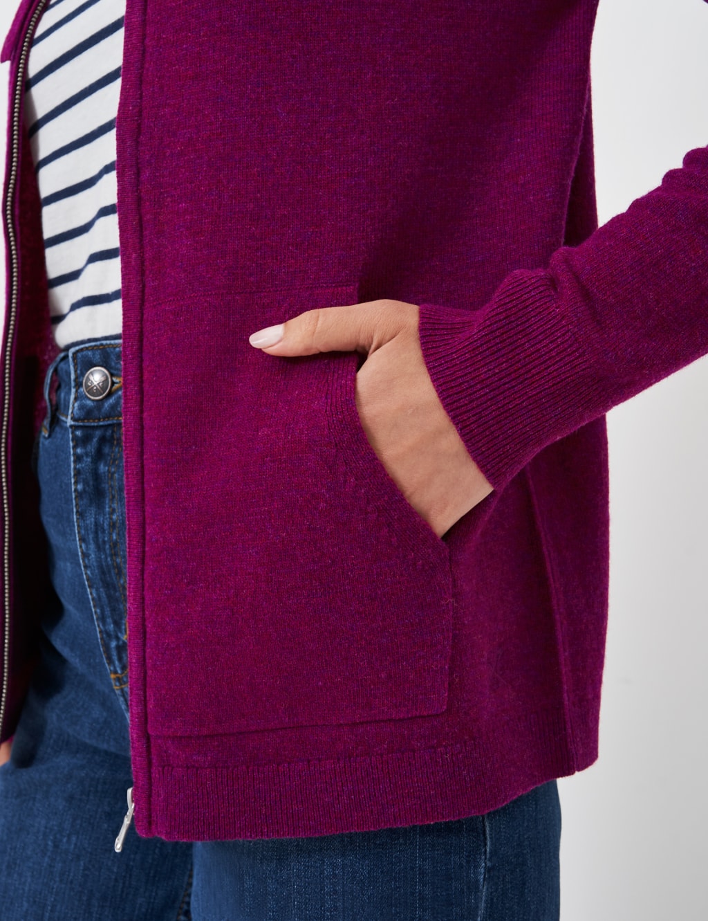 Textured Hoodie | Crew Clothing | M&S