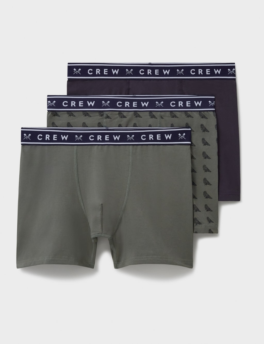 3 Pack Jersey Boxers Box | Crew Clothing | M&S
