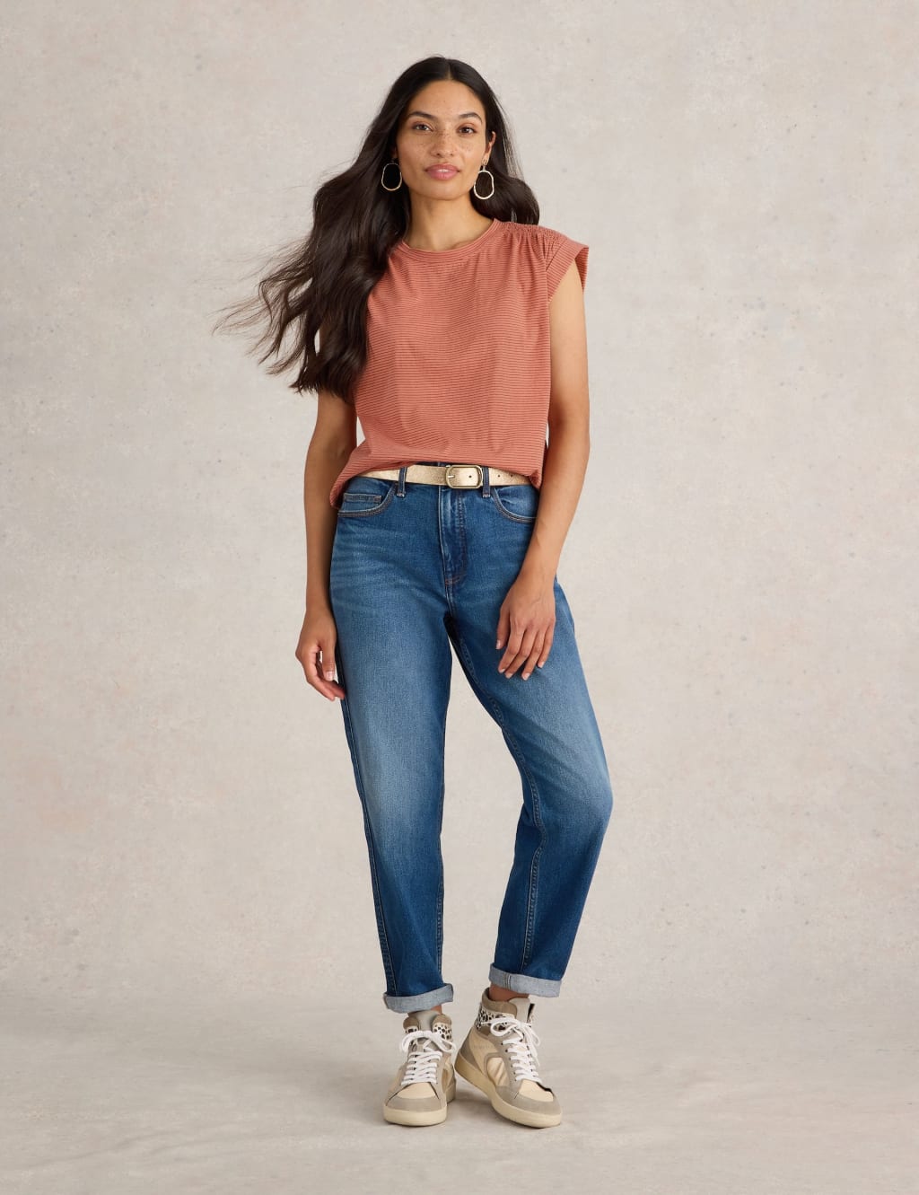 Pure Cotton Striped T-Shirt | White Stuff | M&S