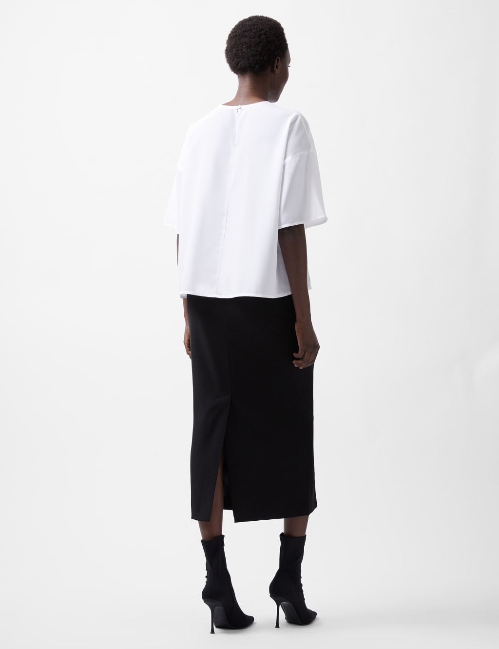 Crepe V-Neck Top | French Connection | M&S