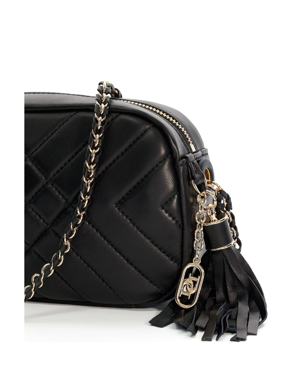 Premium Leather Metallic Crossbody Bag | Dune London | M&S