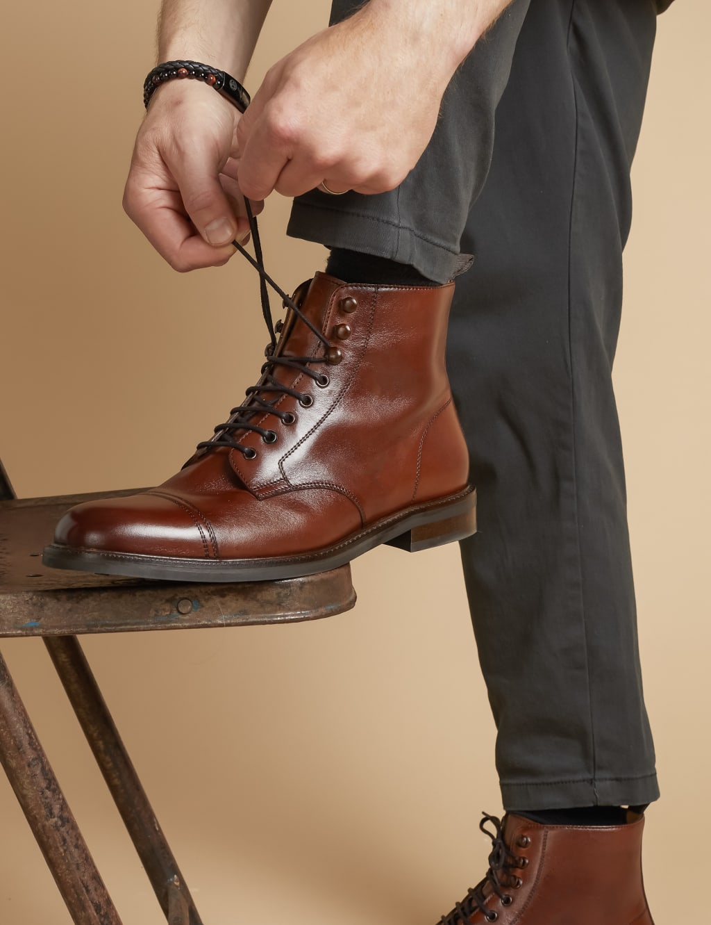 Leather Casual Boots | Jones Bootmaker | M&S