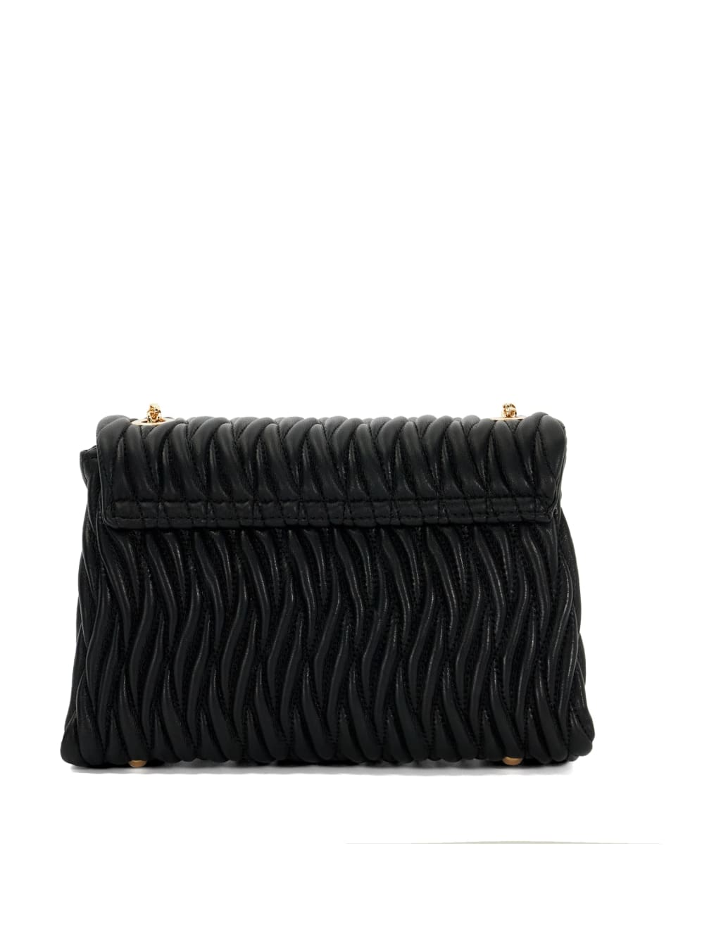 Leather Rich Quilted Shoulder Bag | Dune London | M&S