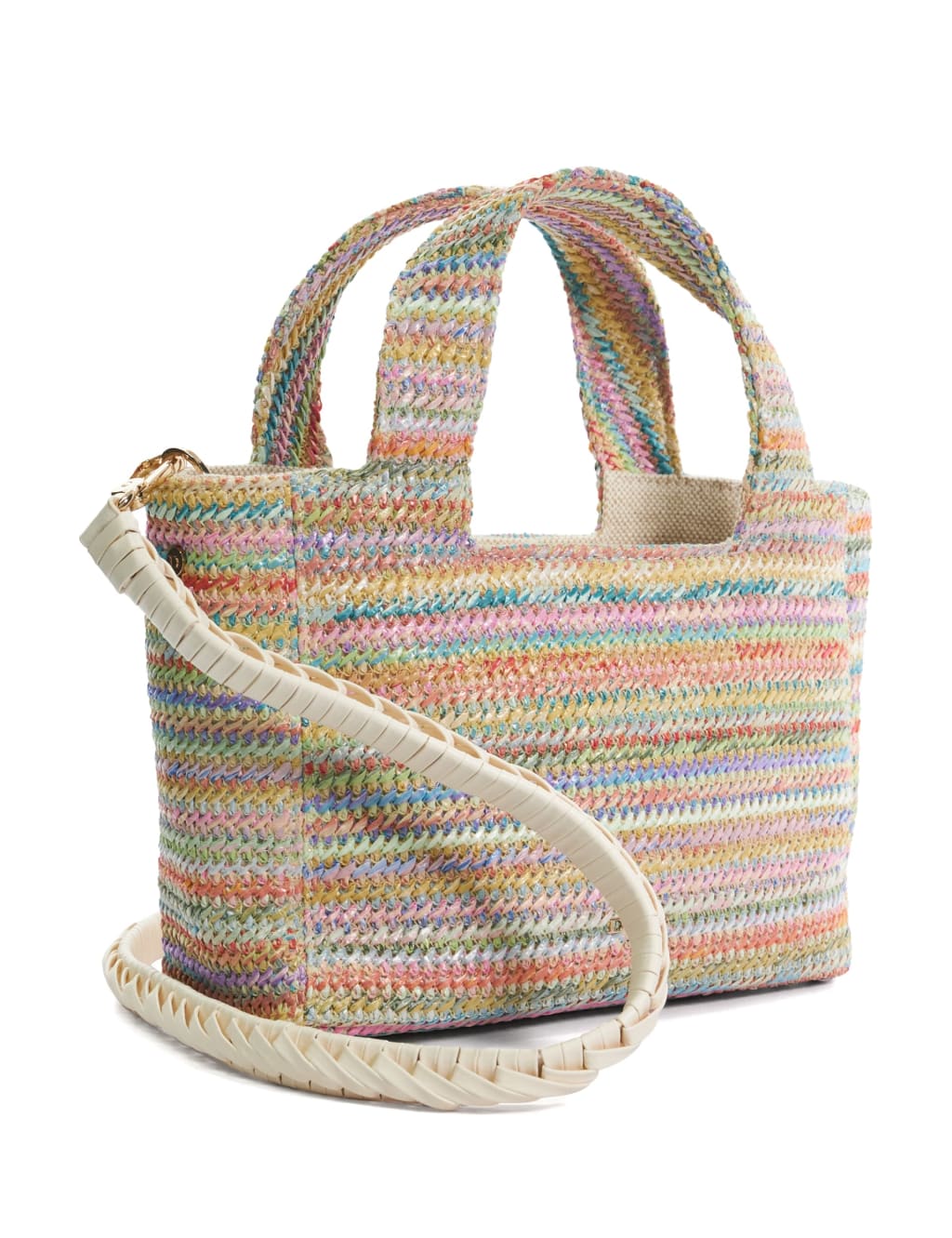 Woven Top Handle Grab Bag | Dune London | M&S