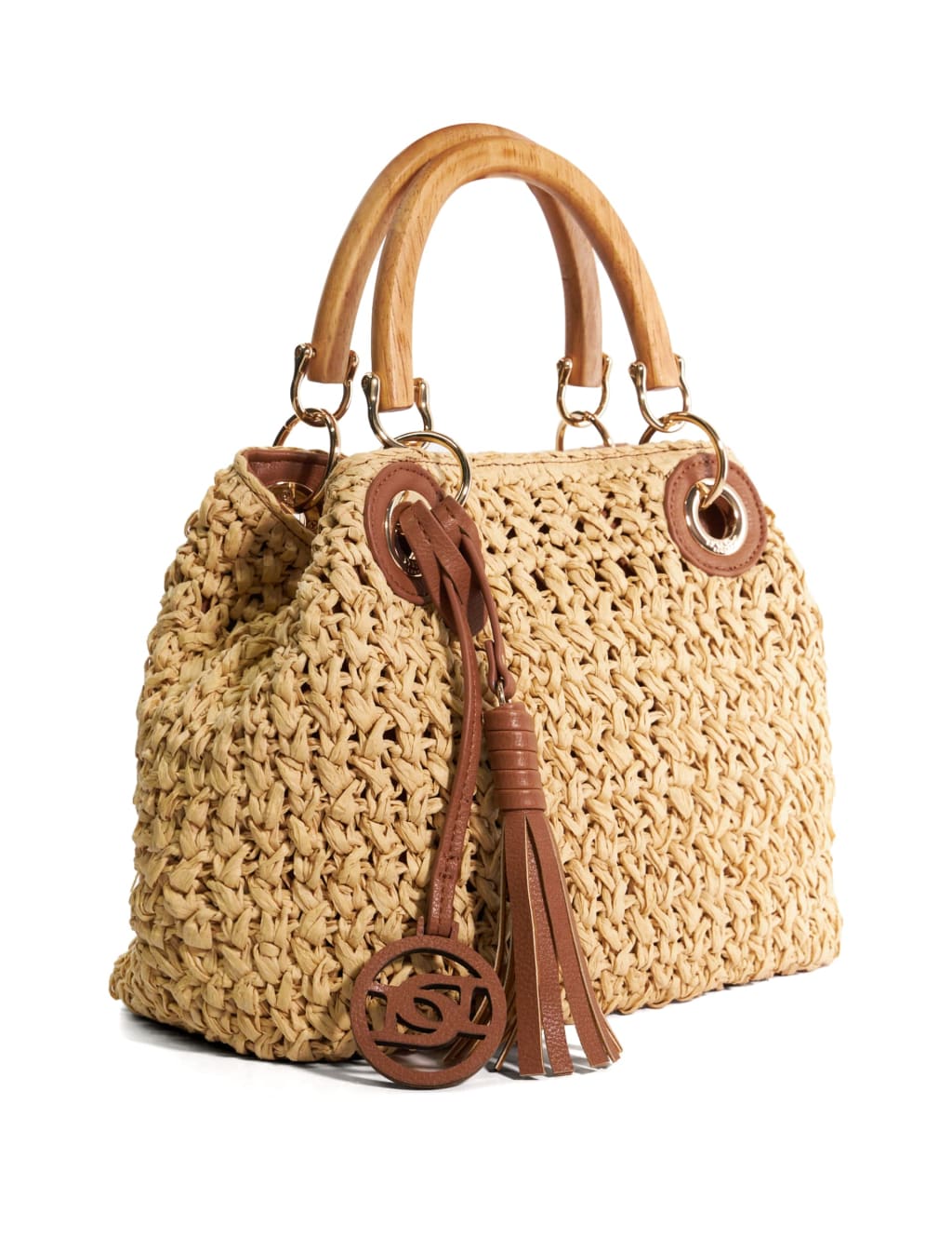 Raffia Top Handle Grab Bag | Dune London | M&S