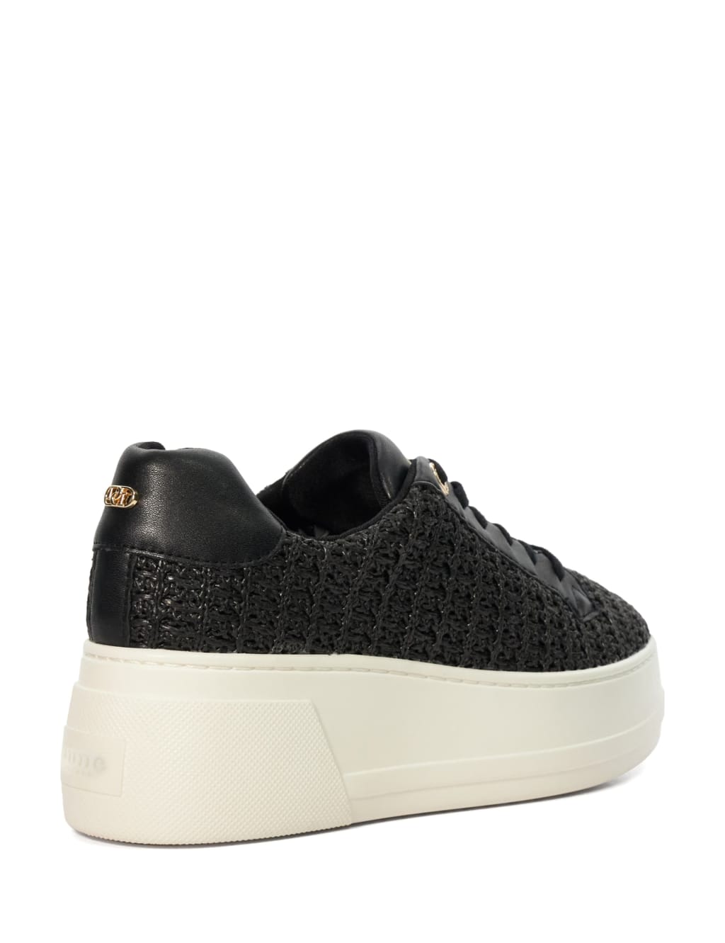 Lace Up Textured Platform Trainers | Dune London | M&S