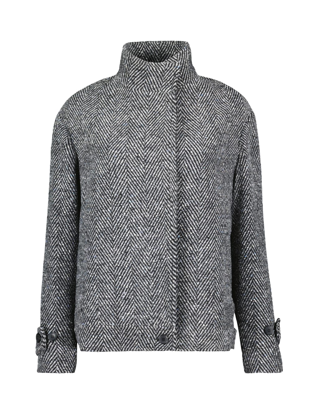 Wool Blend Herringbone Short Coat | BAUKJEN | M&S