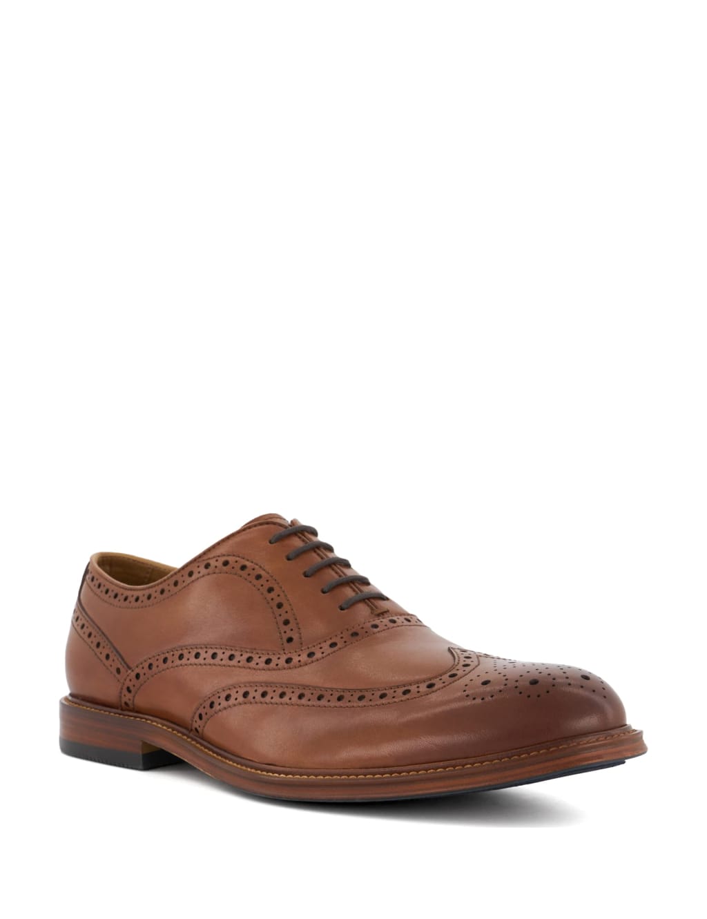 Wide Fit Leather Brogues | Dune London | M&S