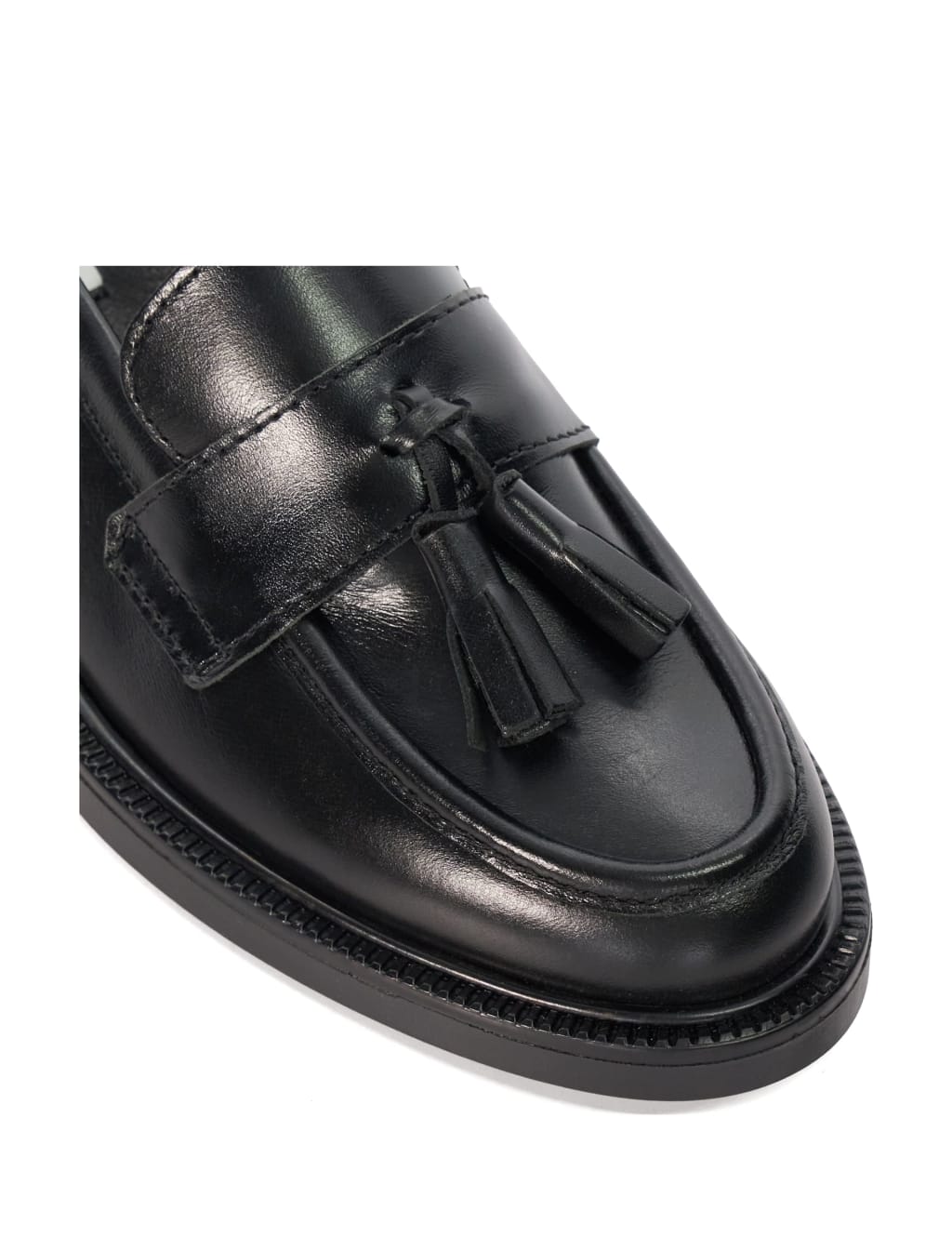 Leather Tassel Flat Loafers | Dune London | M&S
