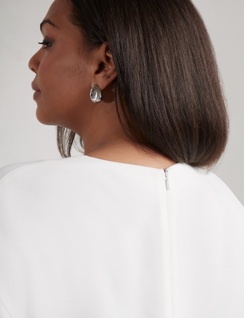 Satin T-Shirt | Live Unlimited London | M&S