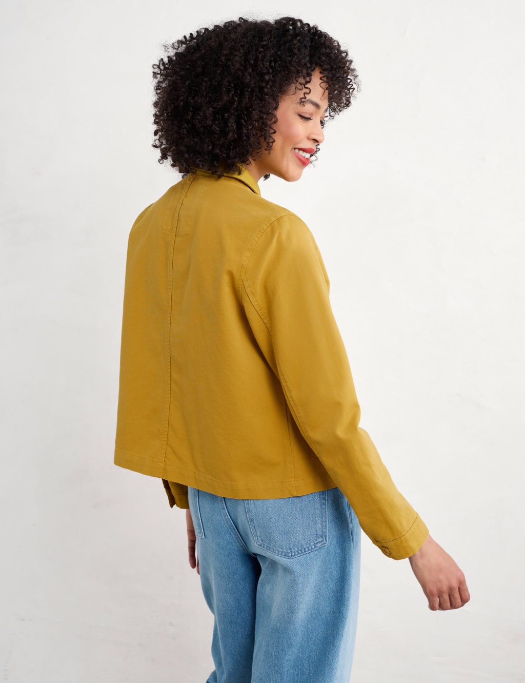 Pure Cotton Collared Jacket | Seasalt Cornwall | M&S