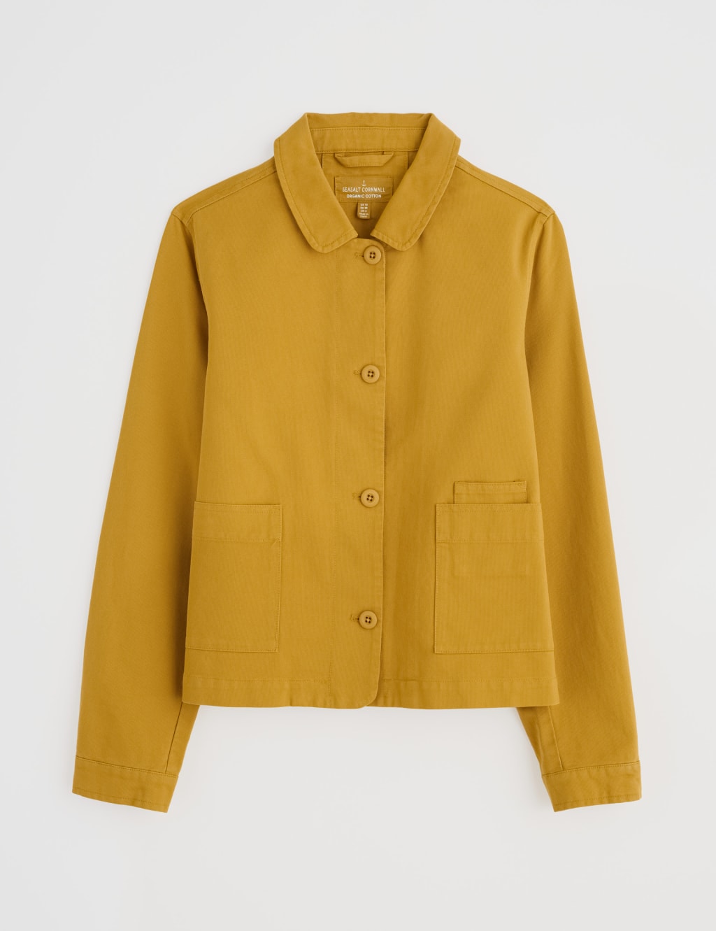 Pure Cotton Collared Jacket | Seasalt Cornwall | M&S
