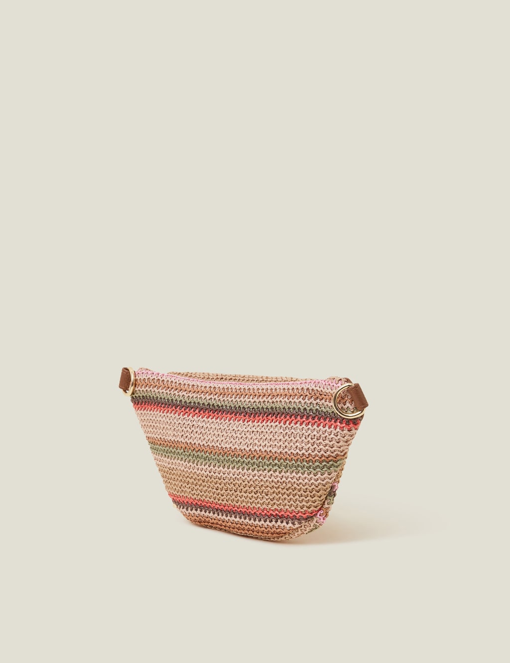 Raffia Striped Bum Bag | ACCESSORIZE | M&S