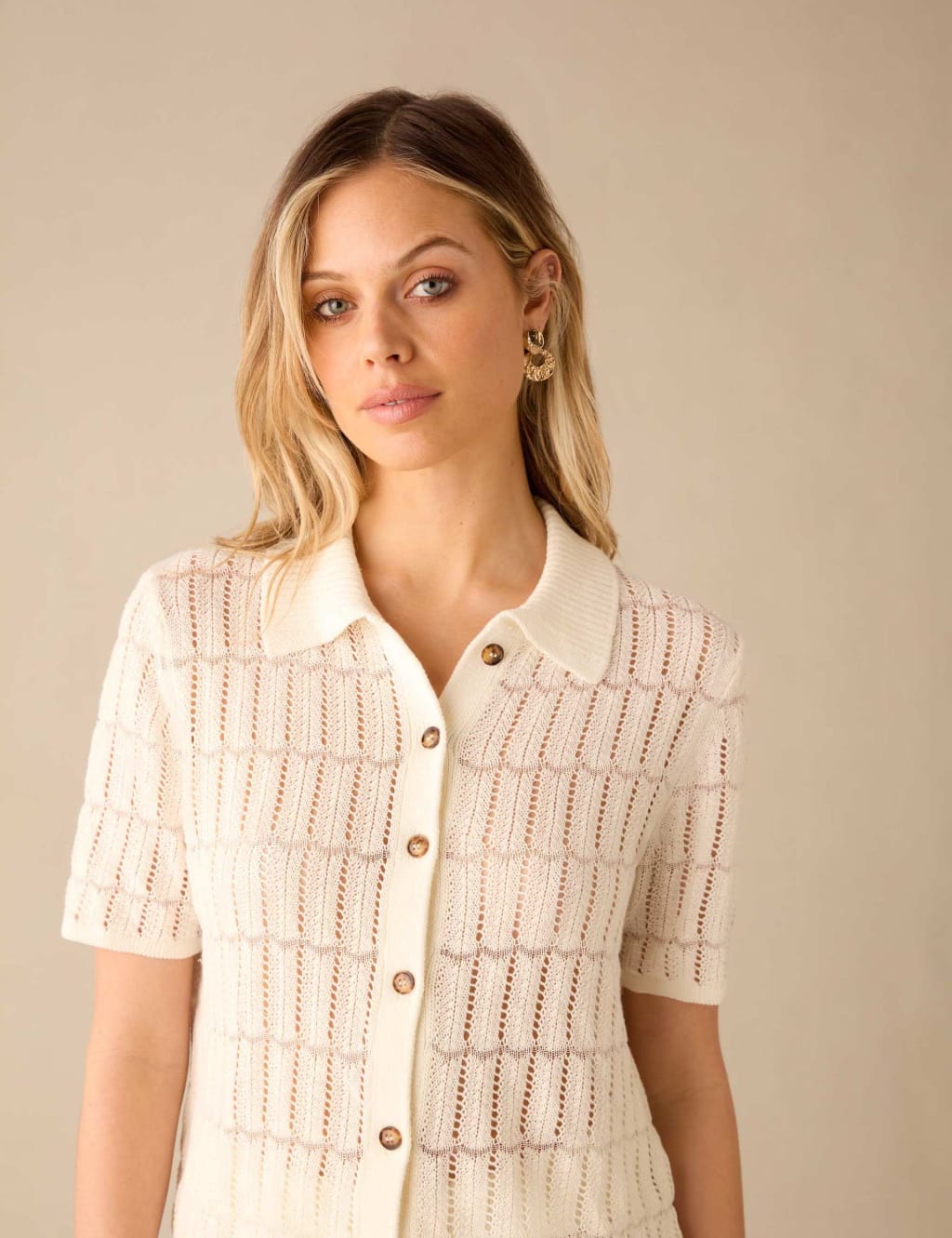 Lyocell™ Blend Textured Shirt with Linen | RO&ZO | M&S