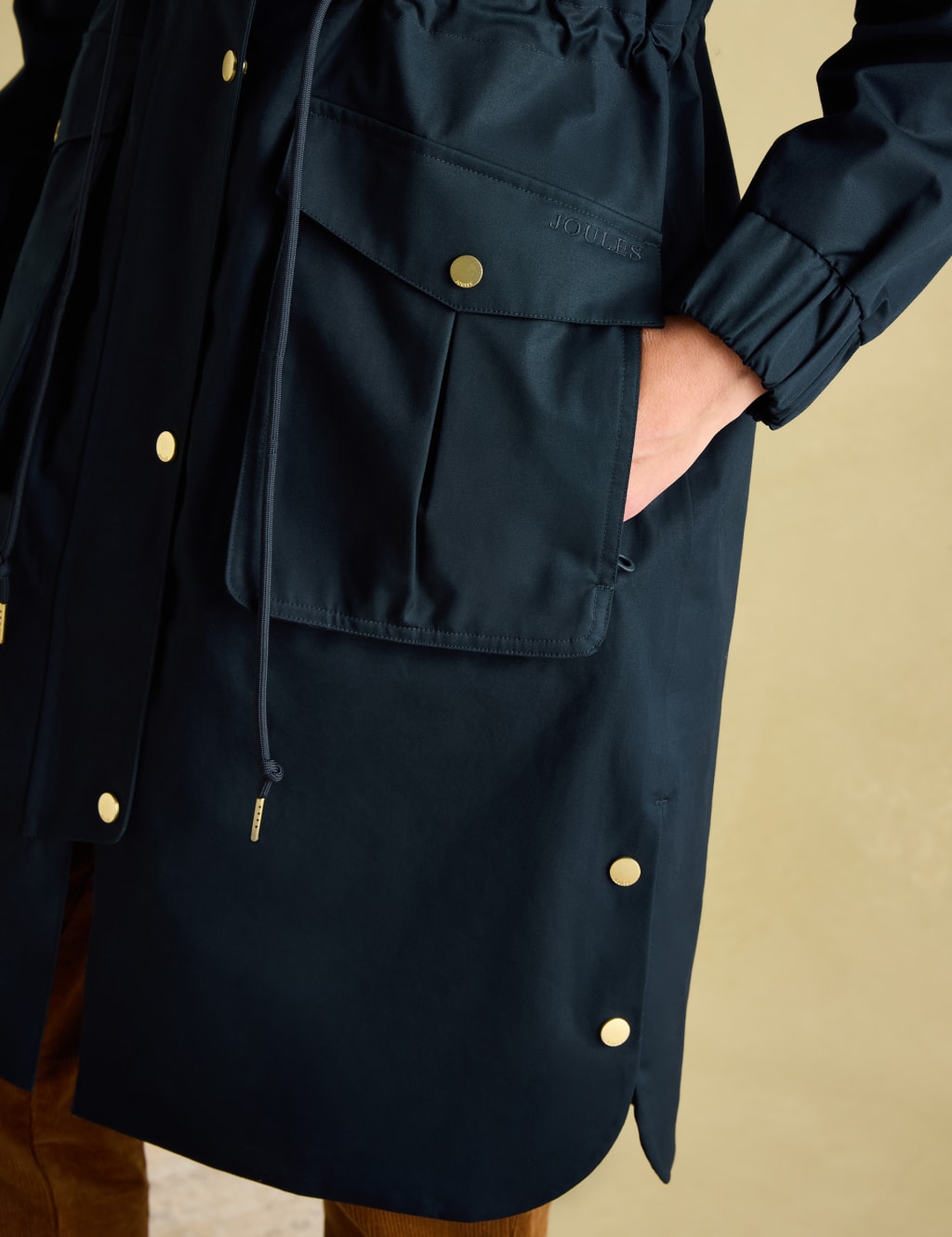 Pure Cotton Waterproof Trench Coat QT | Joules | M&S