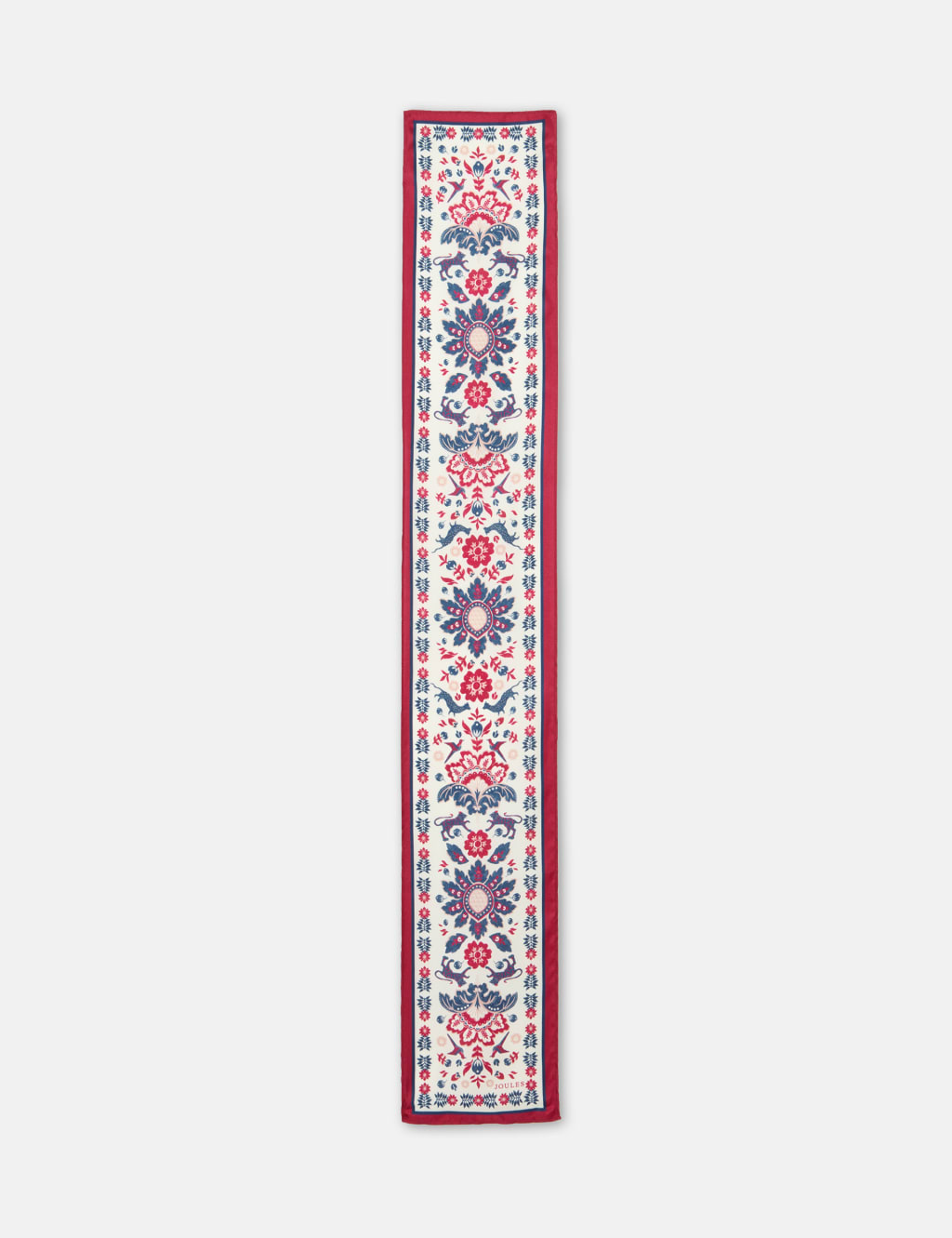 Pure Silk Floral Printed Scarf | Joules | M&S