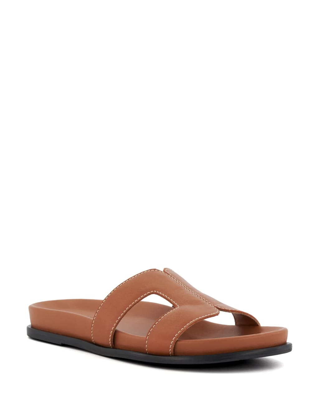 Wide Fit Leather Sliders | Dune London | M&S