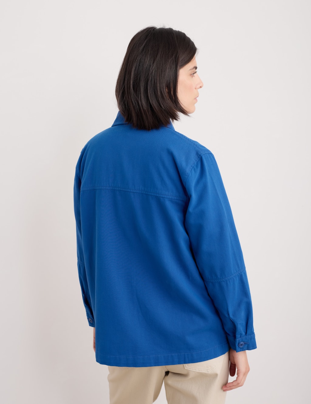 Pure Cotton Oversized Utility Jacket | Seasalt Cornwall | M&S