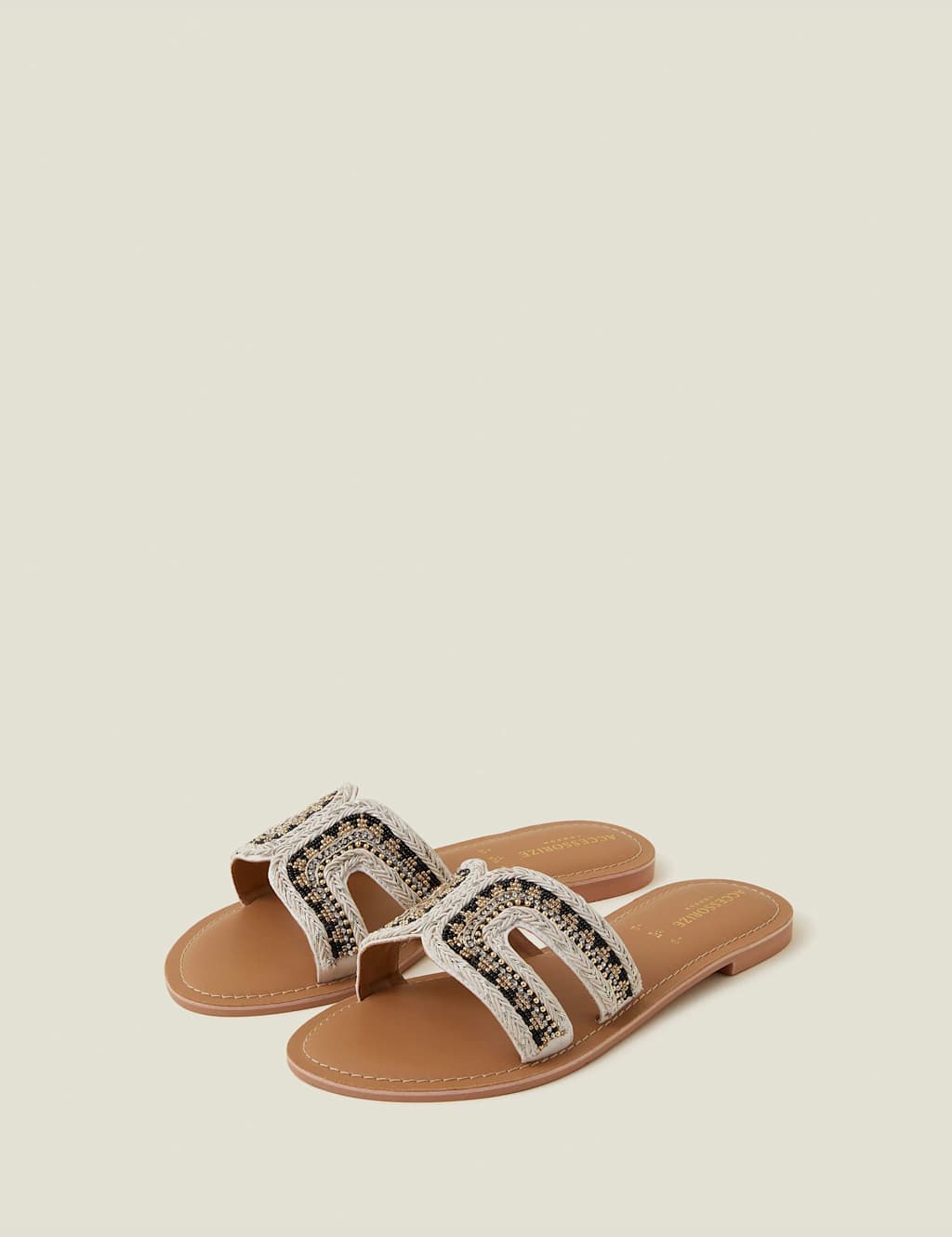 Embellished Flat Sliders | ACCESSORIZE | M&S