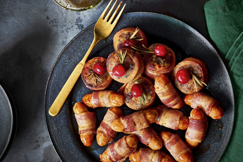Collection Outdoor-Bred Pork Garnish Selection (Serves 6) | M&S IE