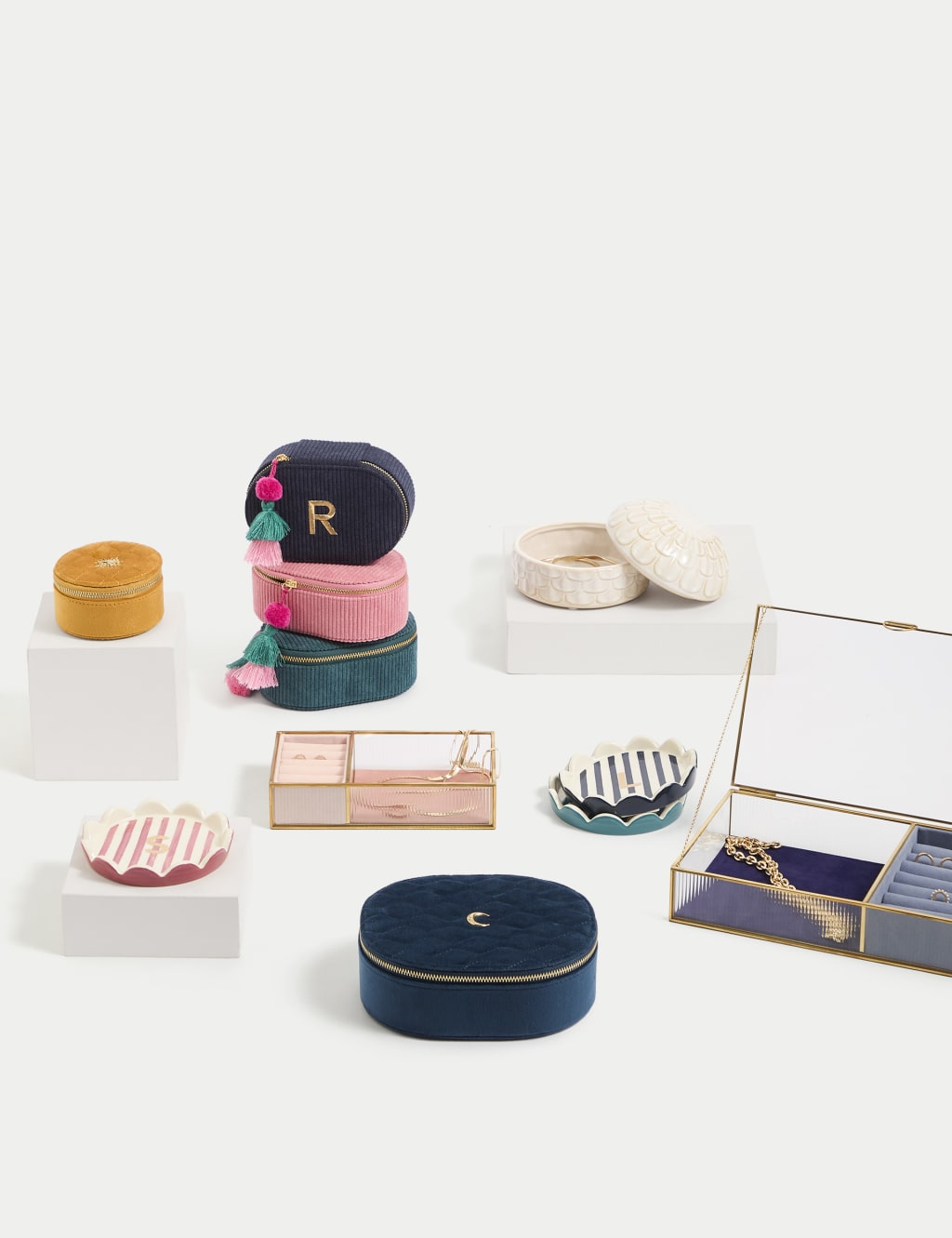 Scallop Trinket Box | M&S Collection | M&S