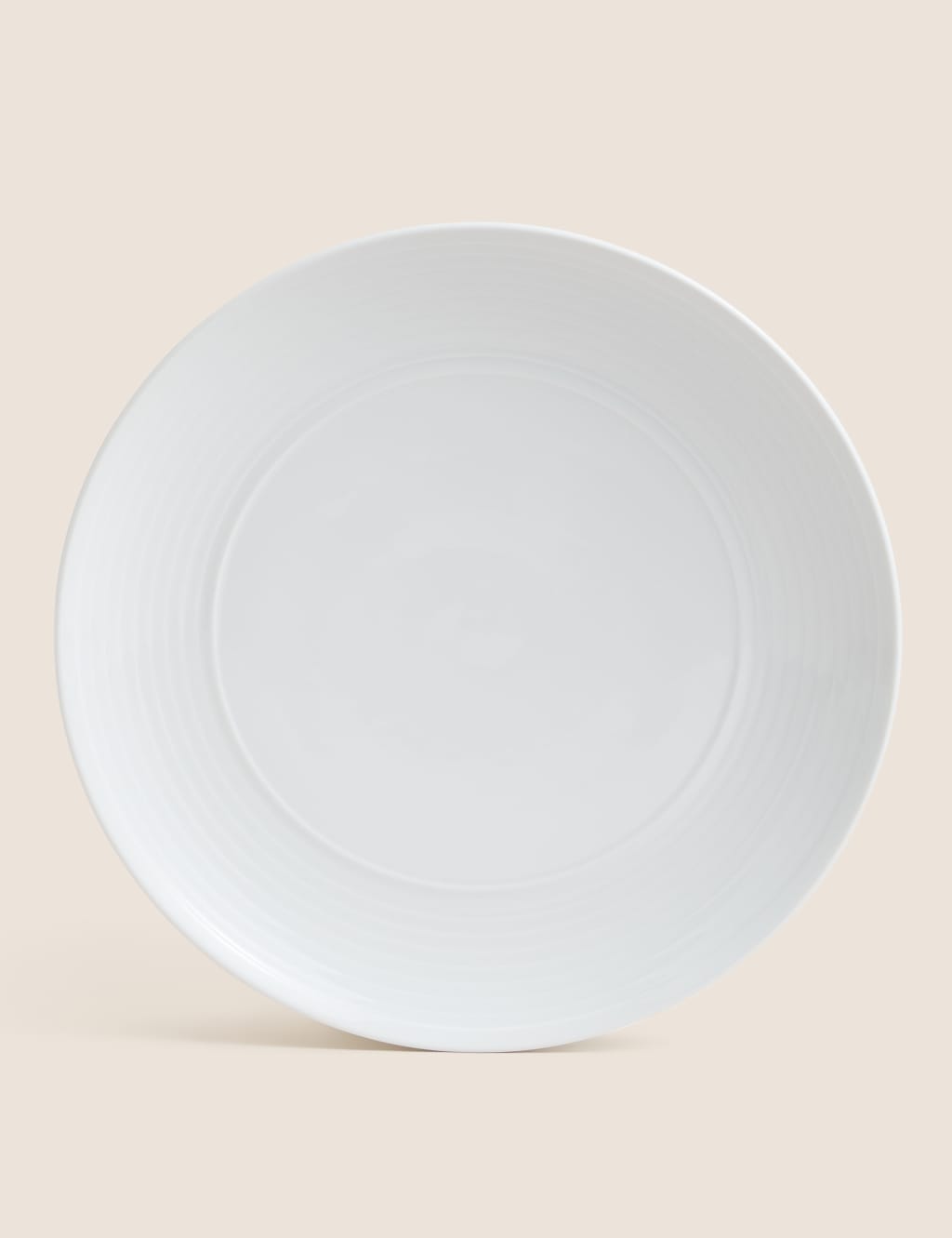 16 Piece Ribbed Maxim Dinner Set | M&S Collection | M&S