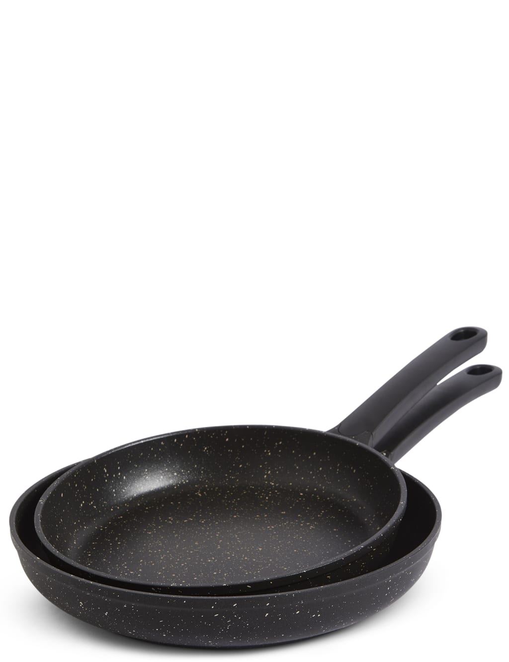 Set of 2 Cast Aluminium Frying Pans | M&S IE
