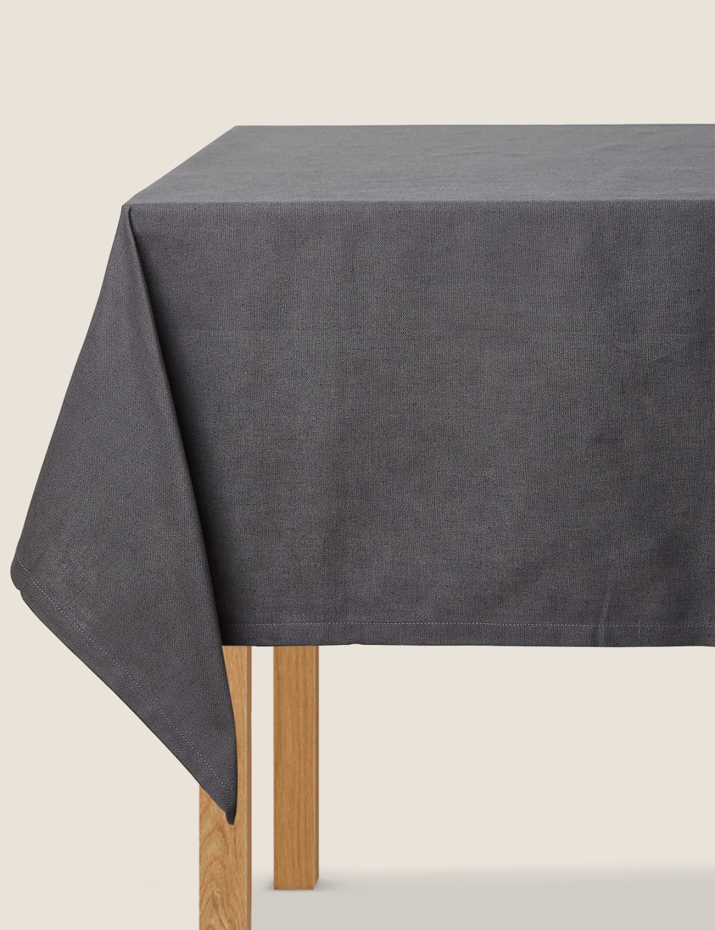 Cotton with Linen Tablecloth | M&S Collection | M&S